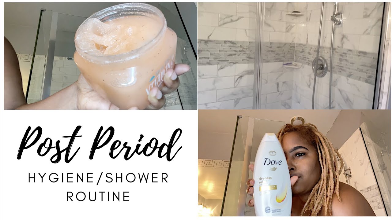 Post Period Reset Hygiene and Shower Routine | Self Care Tips - YouTube
