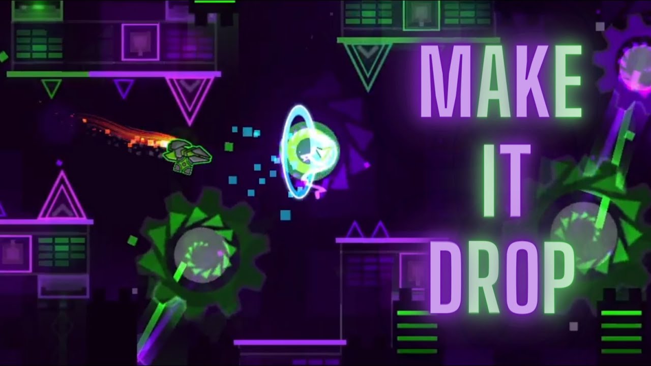 Make It Drop 100% (extreme demon) by Ryamu - Geometry Dash - YouTube