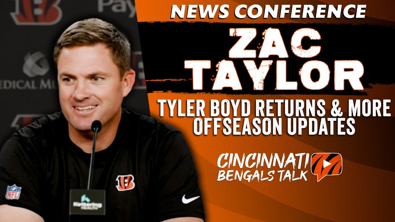 Zac Taylor on Tyler Boyd's Return, Joe Mixon, Joint Practices and MORE ...
