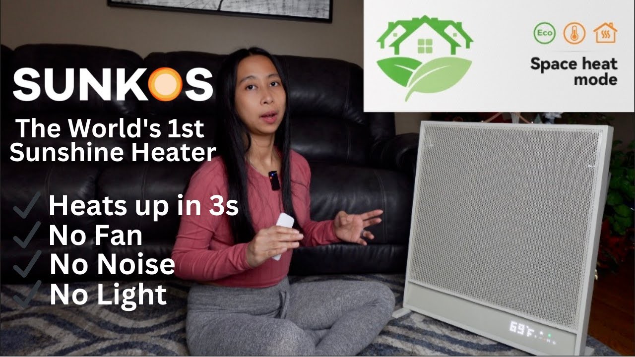 SUNKOS Far-Infrared Sunshine Heater: World's 1st Carbon Nano Film ...