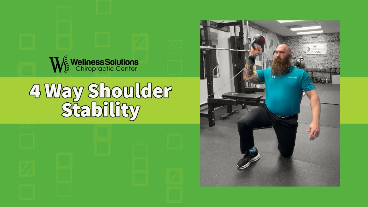 4 Way Shoulder Stability - YouTube