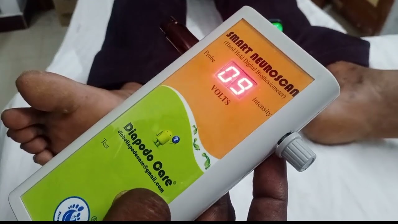 Smart NeuroScan (Digital Handheld Biothesiometer Demo) Hindi Audio ...