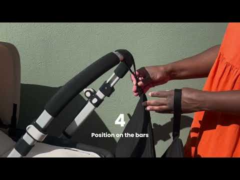How to attach your stroller straps - Wet Bag & Change Pouch Set eco Edition