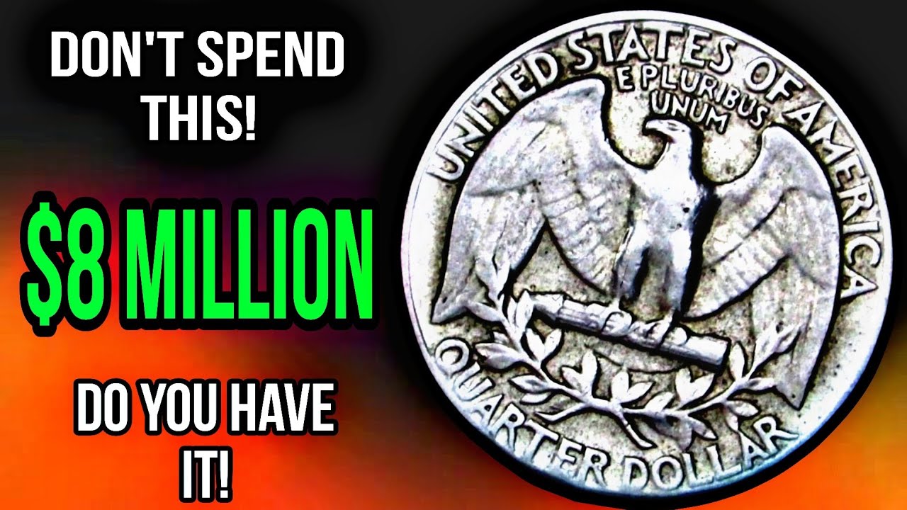 Top 10 Super Rare Silver Quarter Dollars Coins That Are Worth big Bucks ...