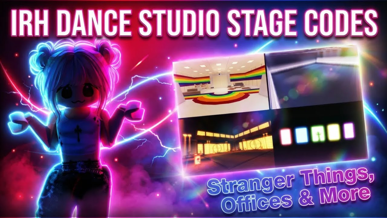RH Dance Studio — All NEW Codes You NEED! 🔥 Stranger Things, Offices ...