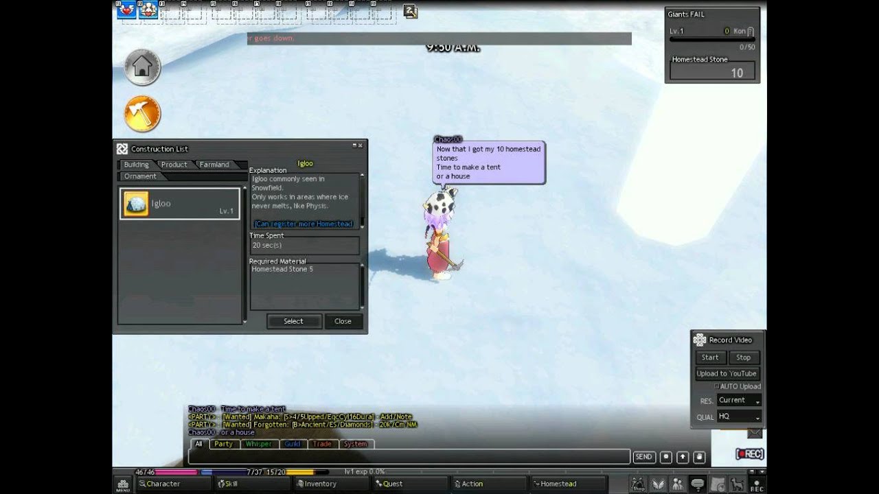 Mabinogi -Homestead Guide - YouTube