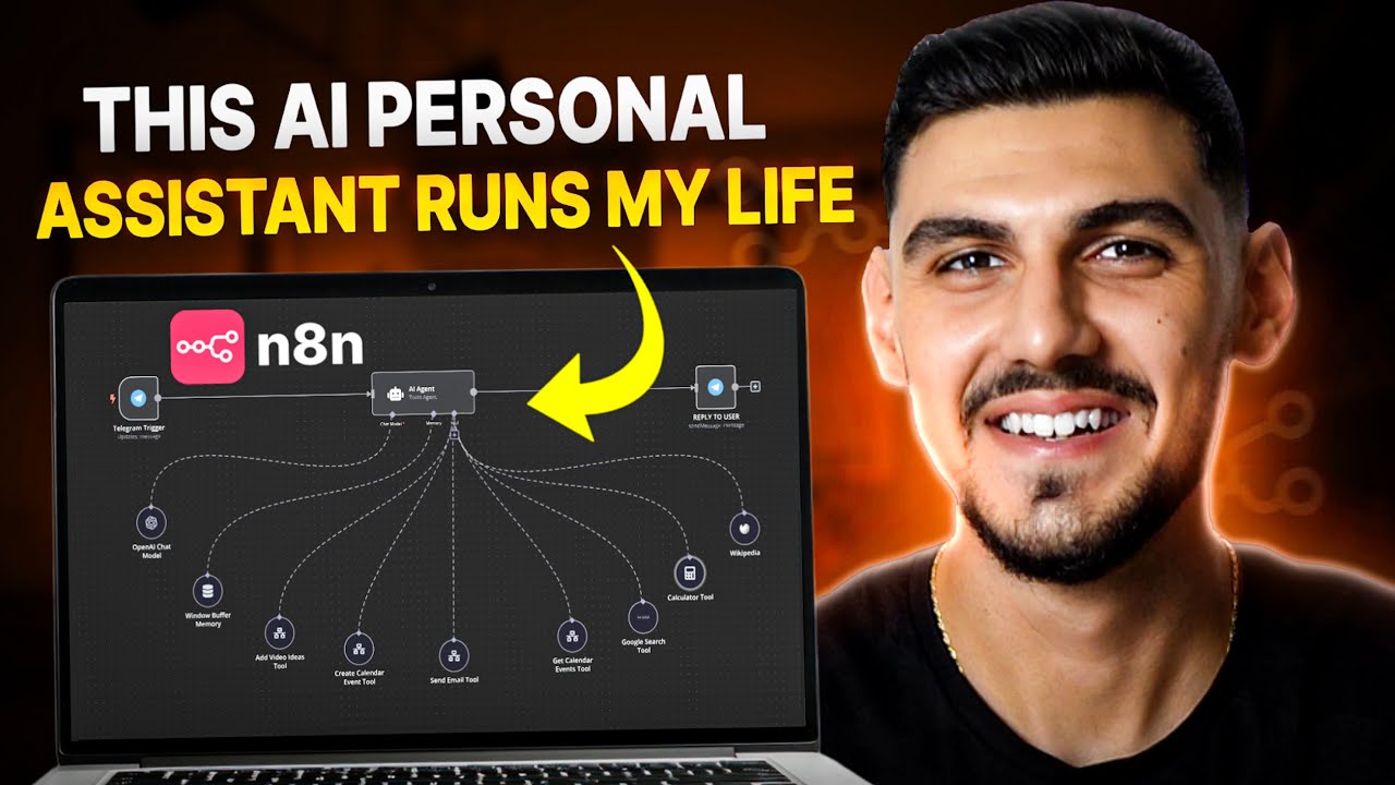 Build An AI Personal Assistant Agent Without Code In N8N - YouTube