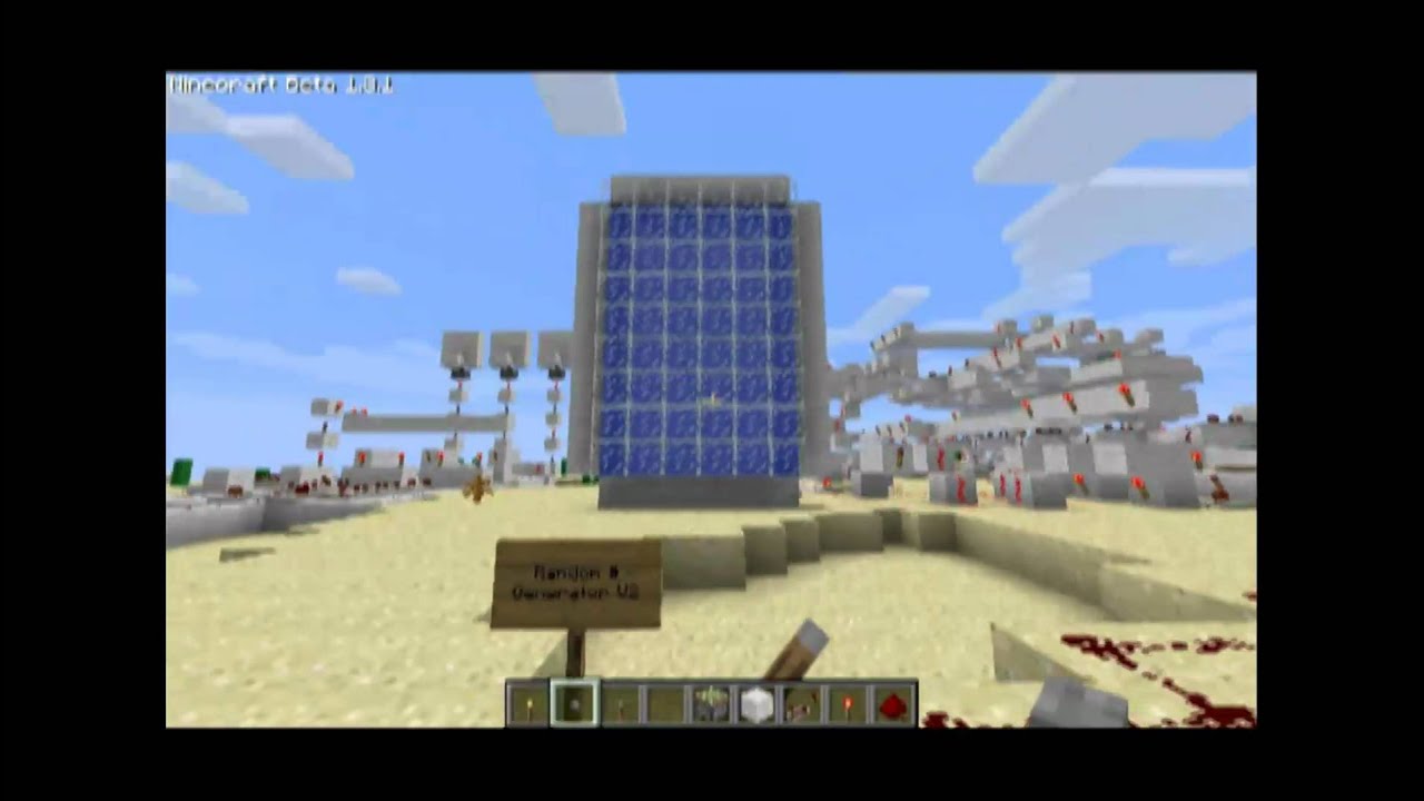 Minecraft Random Number Generator - YouTube