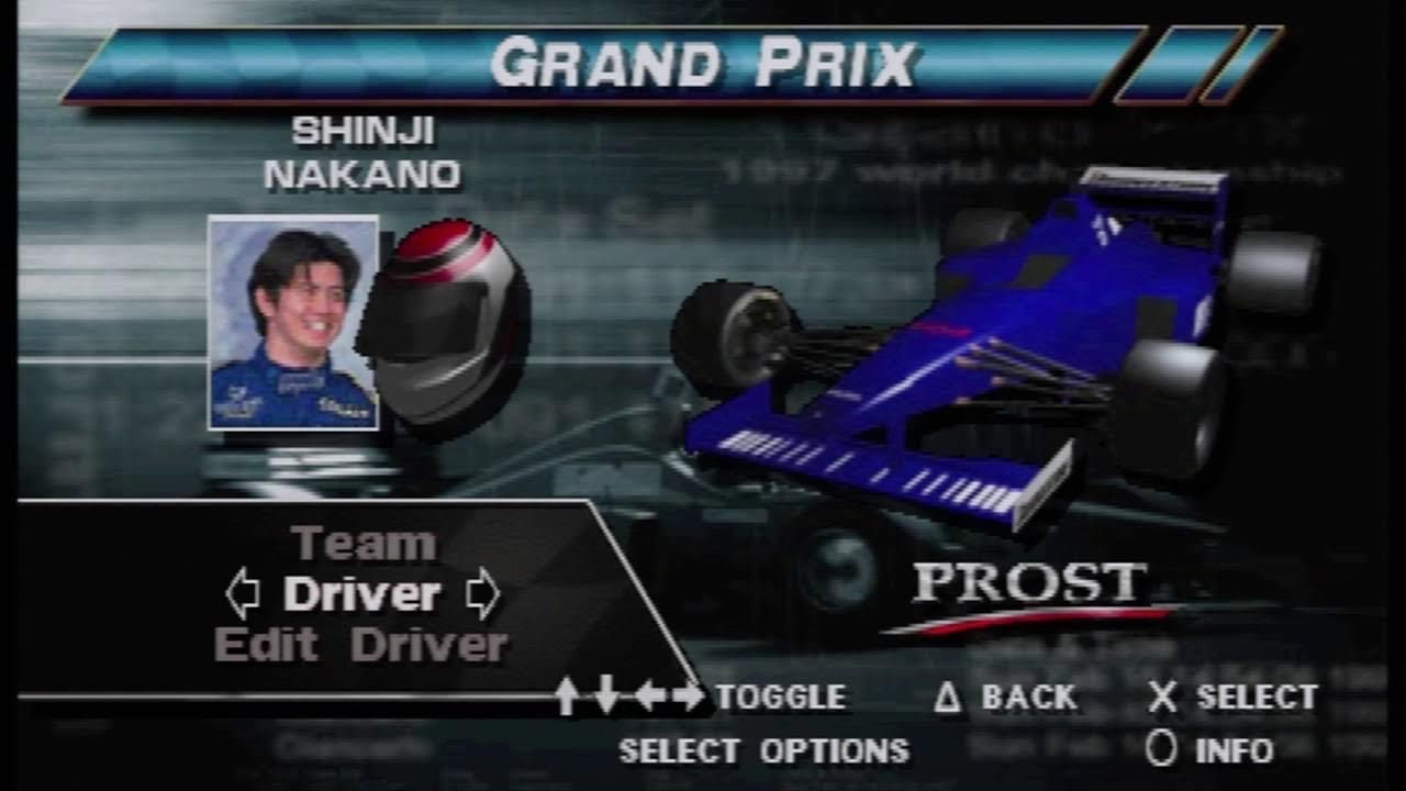 Formula 1 97 - Shinji Nakano at Japanese GP - YouTube
