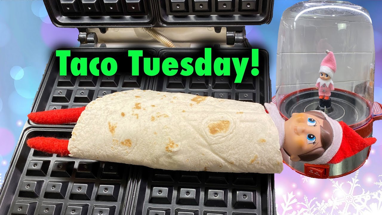 Elf on the Shelf... Taco Tuesday??? Ballerina??? 🌮🌮 Shelf Elf Season 4 ...