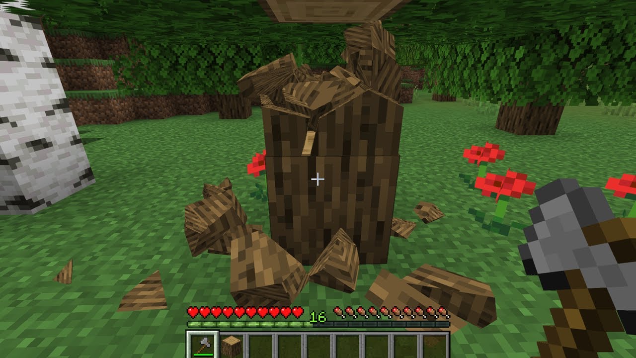 Minecraft With Realistic Blocks Is Weird - YouTube