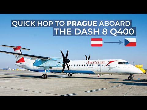 TRIPREPORT | Austrian Airlines (ECONOMY) | Vienna - Prague | De Havilland Dash 8 Q400