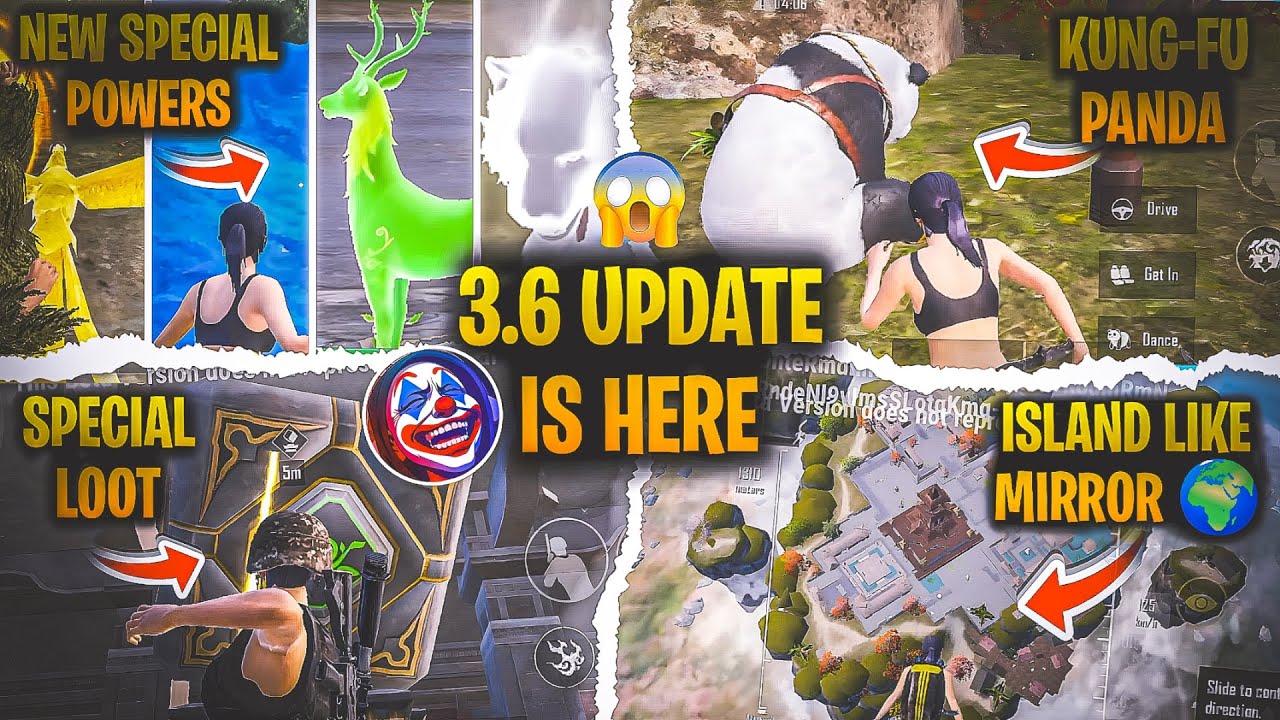 Pubg/Bgmi 3.6 Update Is Here 😱 | 3.6 Update Best Features Revealed! 🫣 ...