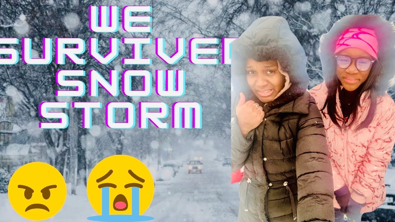 WE SURVIVED THE SNOW STORM. BUT THIS HAPPENED! #familyvlog #viral # ...