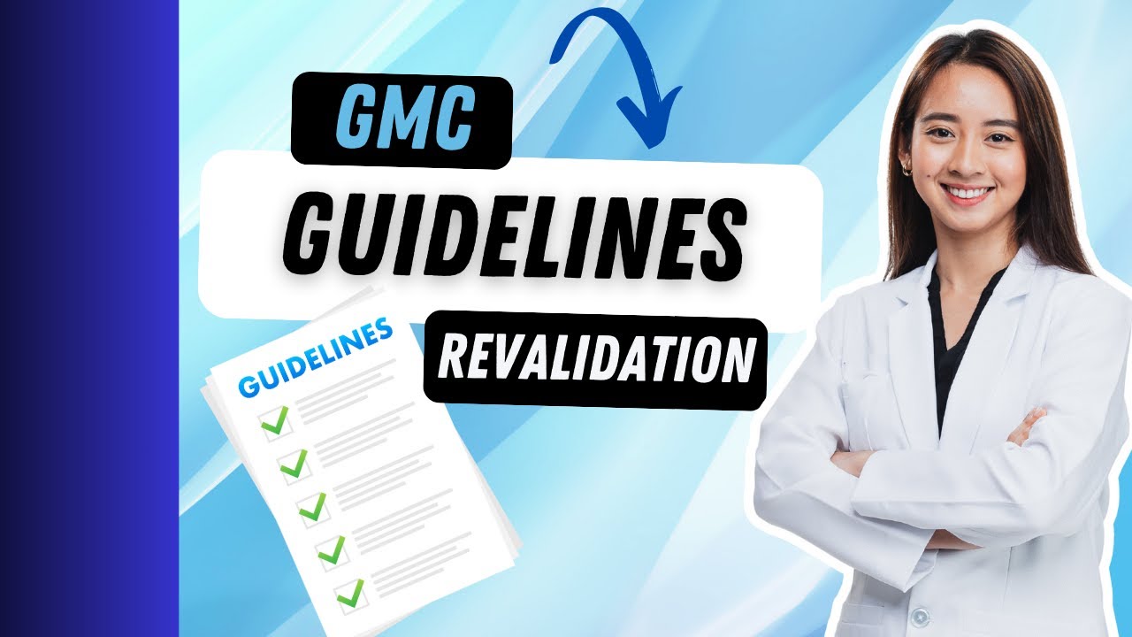GMC Guidance on Supporting Info for Revalidation 📜 | Appraisal ...