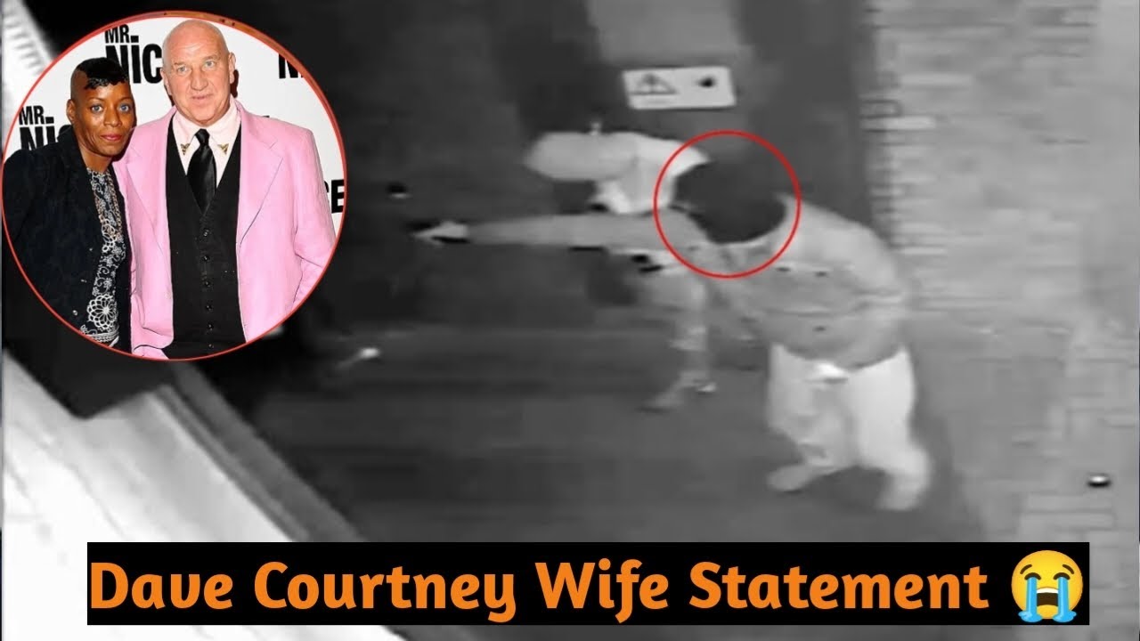 Dave Courtney Wife Jenny Bean Crying Statement || Dave Courtney Passed ...