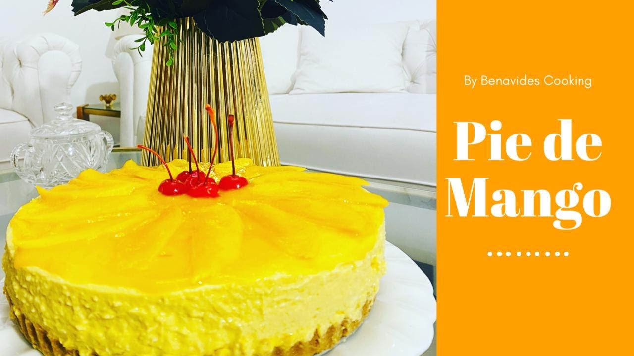 Pie de Mango facil y rapido - YouTube