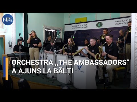 Orchestra ,,The Ambassadors”, la Bălți
