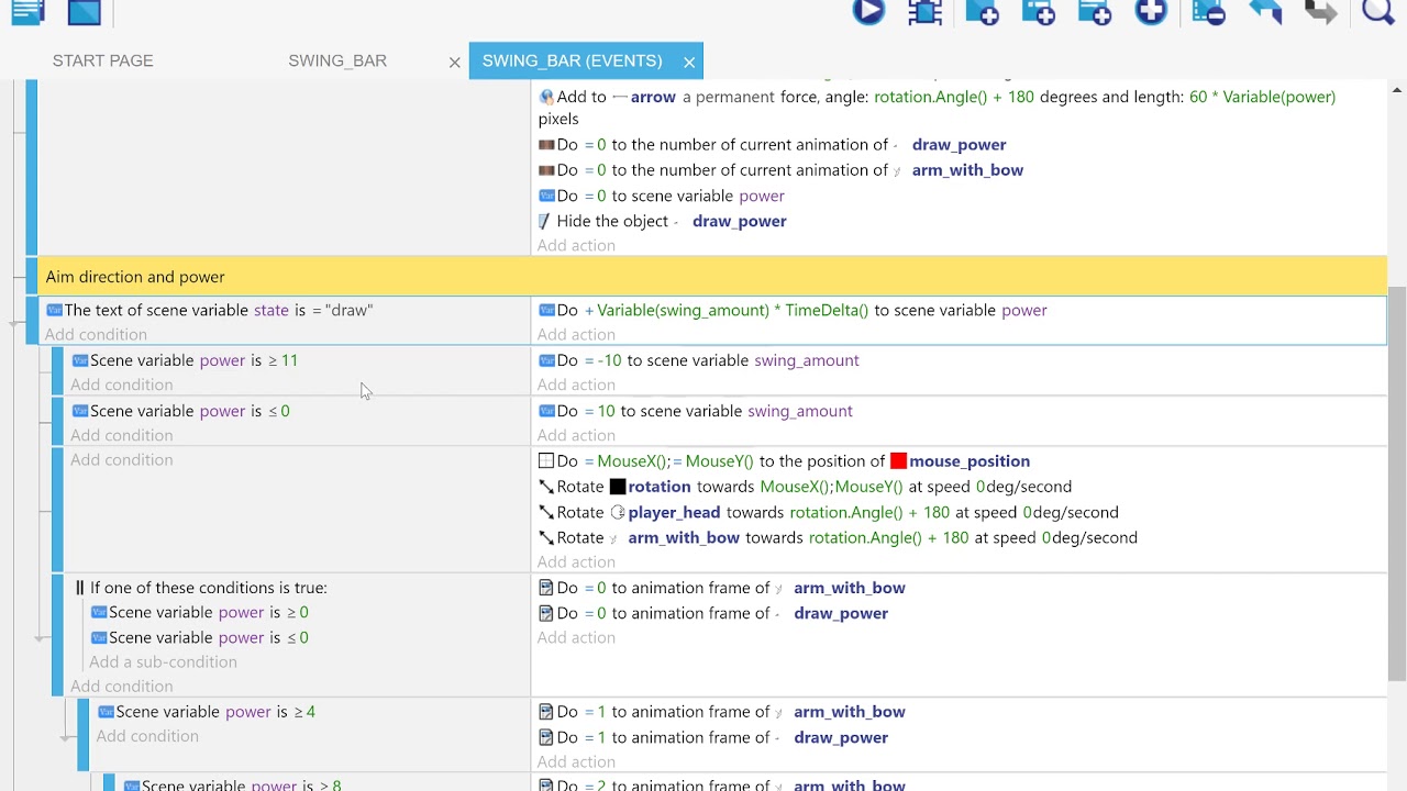 Swing Bar Walkthrough | GDevelop 5 - YouTube