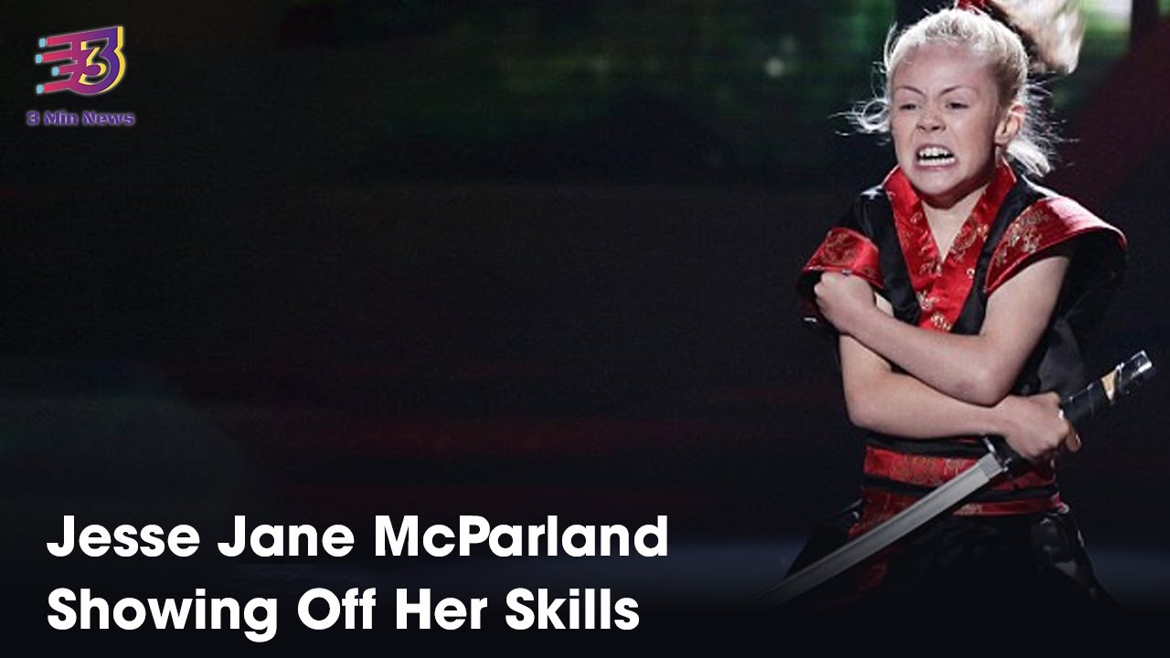 Teenage Martial Arts Star Jesse Jane McParland Showing Off Her Skills ...