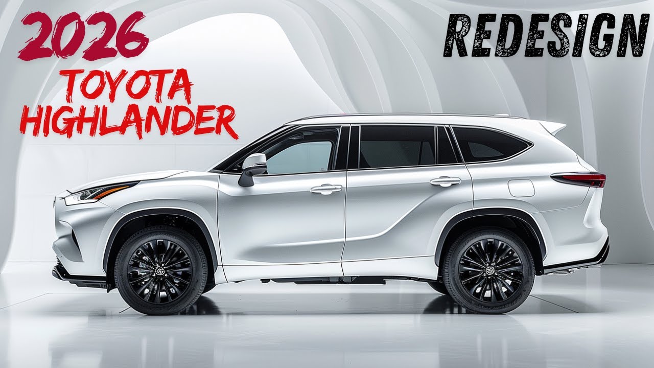 2026 Toyota Highlander: Redesigned with Focus on Efficiency and ...