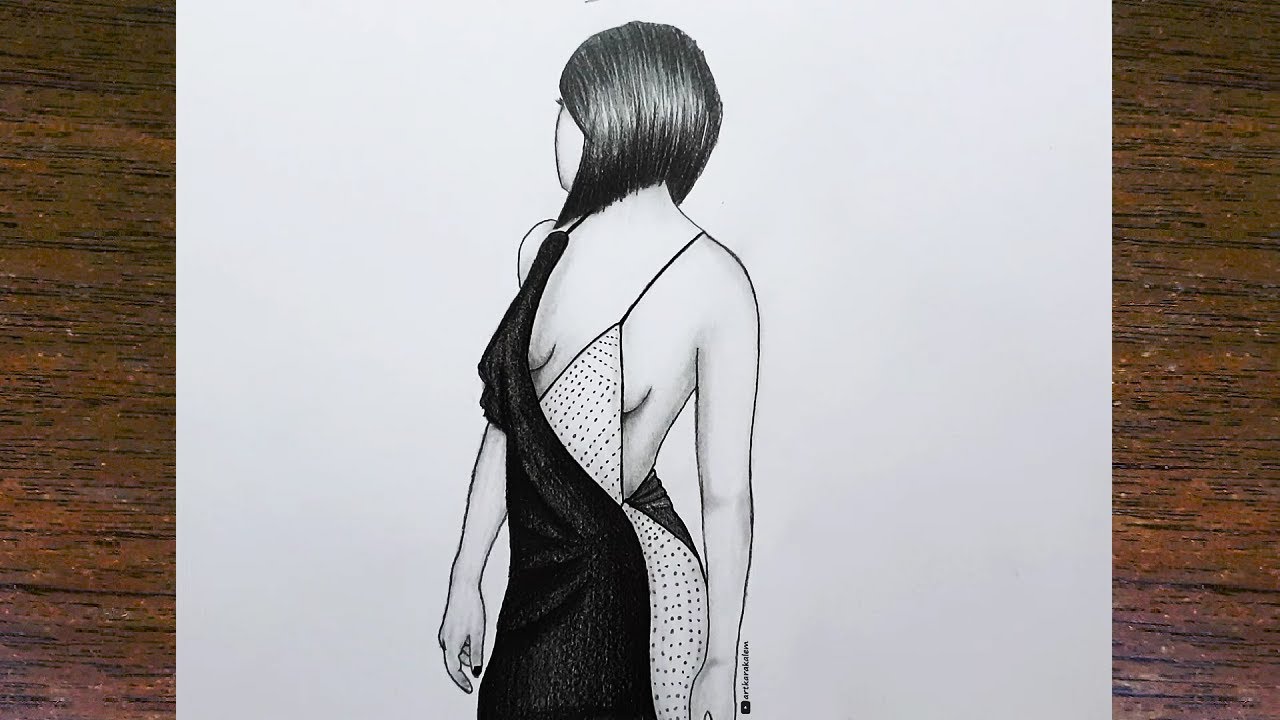 Manken Çizimi / Kız Nasıl Çizilir / Art Karakalem - YouTube