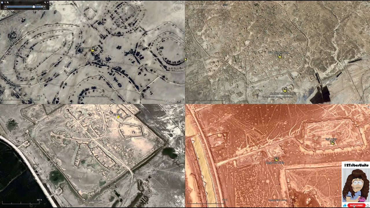 Ruins of lost cities and various fortifications in East Iraq: Extended ...