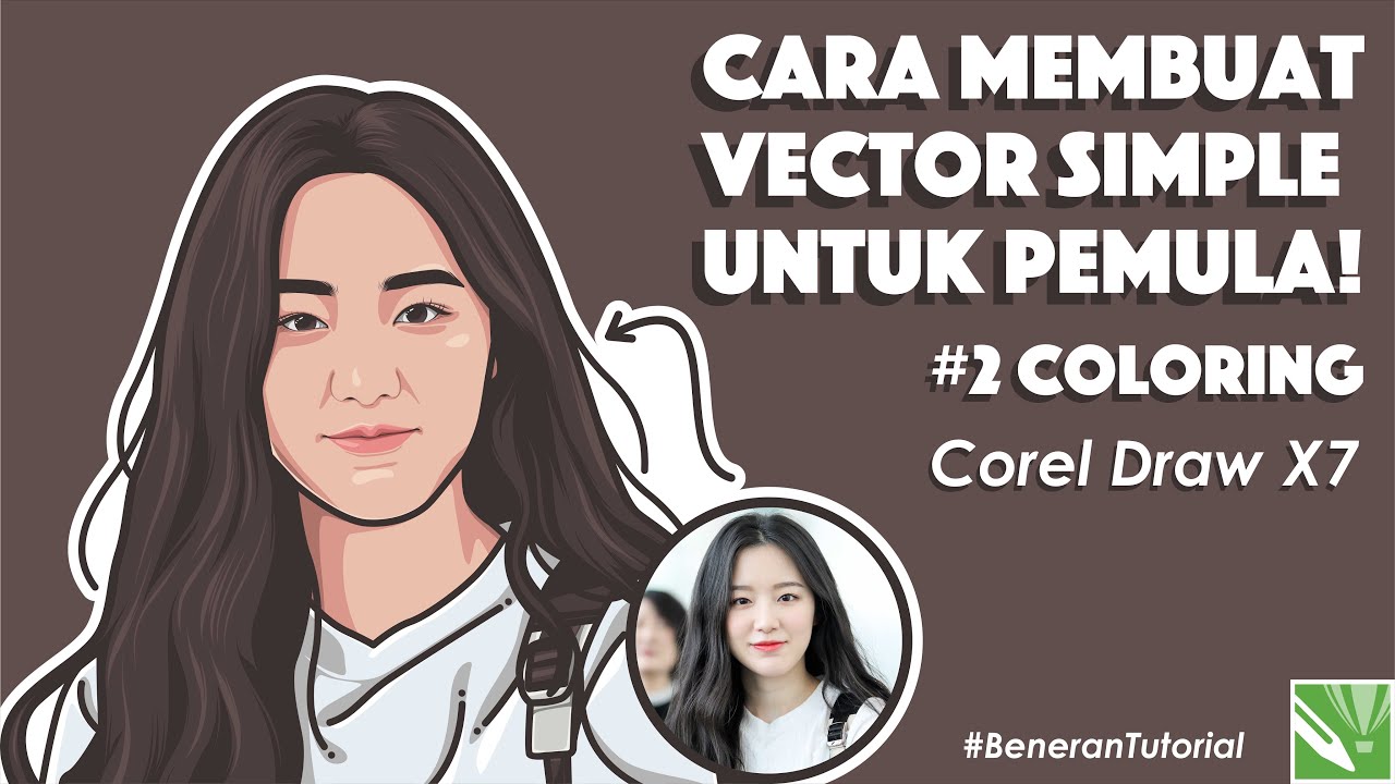 Tutorial Cara Membuat Vector Simple || How To Make a Simple Vector ...