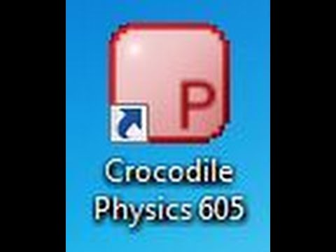 شرح التعامل مع برنامج crocodile physics 605 - YouTube