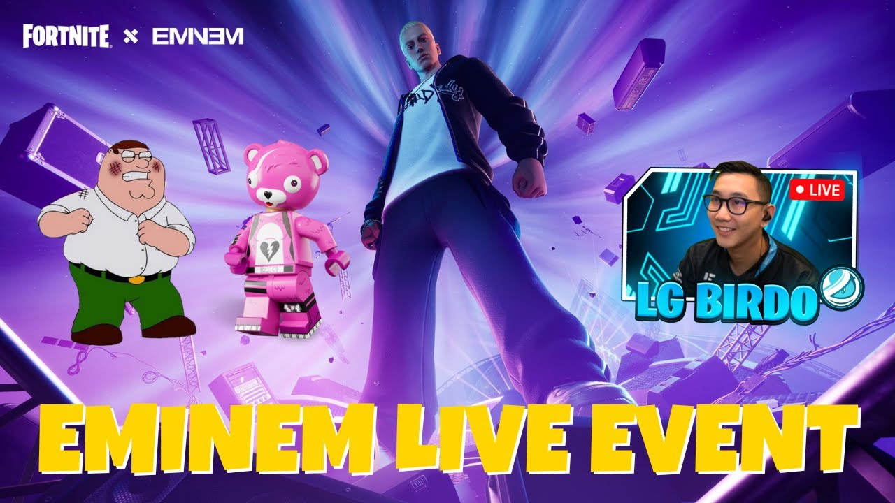 🔴LIVE - Eminem Event and Chapter 5 Fortnite w/ @Dagwummy - YouTube