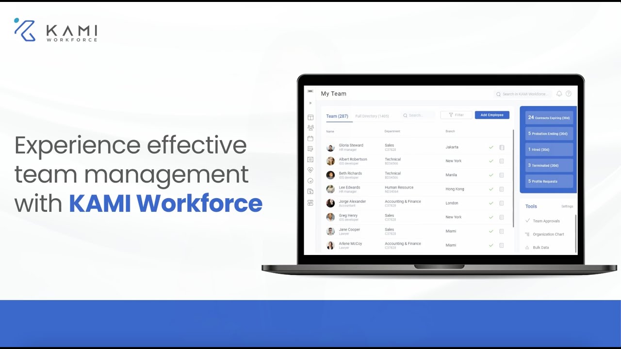 KAMI Core HR Demo Video - YouTube