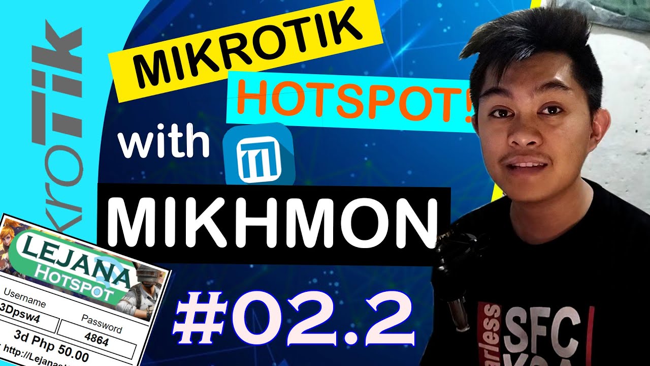 Mikrotik Tutorial 02.2 [Tagalog] : How to use MIKHMON? and Design your ...