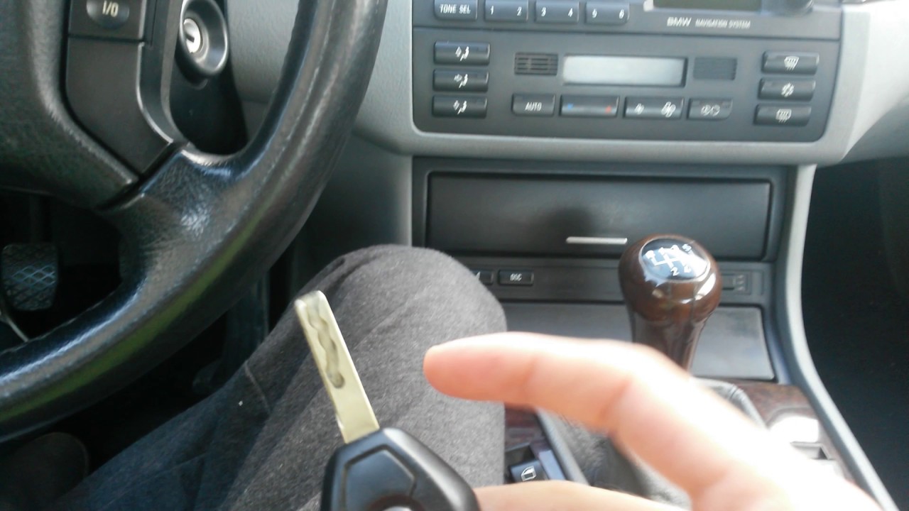bmw e46 restart key/ how to program coding new key - YouTube