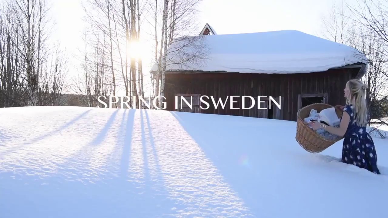 Spring in Sweden - YouTube