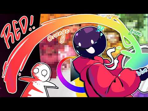 Drawing Strangers on Magma.com with ONLY 1 COLOR