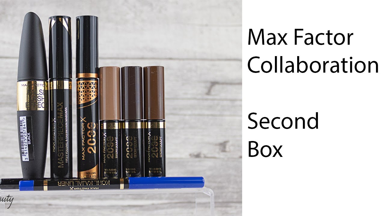 Second Box in Max factor collaboration - YouTube
