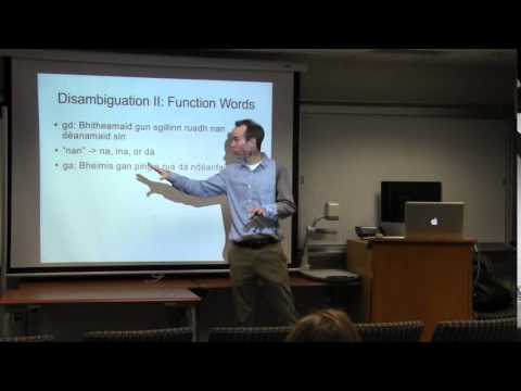 Gaelic resources for Irish speakers with Kevin Scannell - YouTube