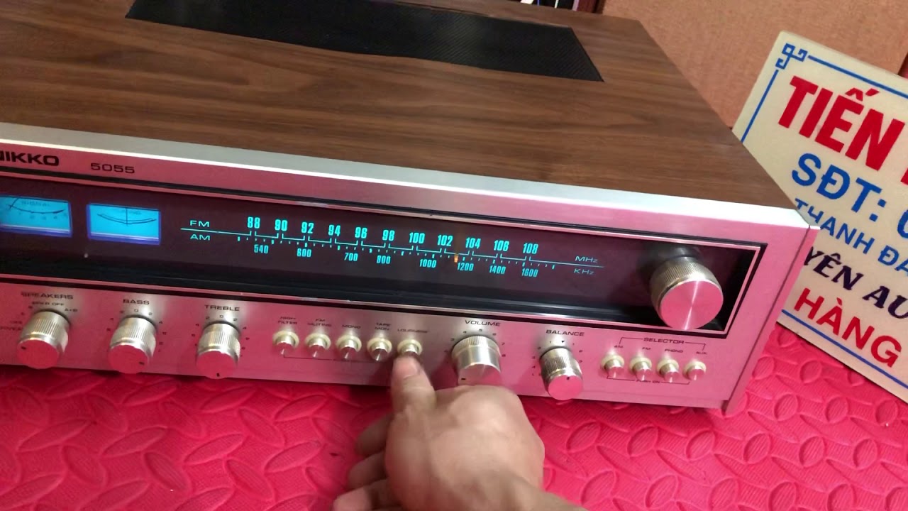 Amply Nikko 5055 xuất mỹ 150w . Quá hay quá tuyệt vời! 5,6 triệu. - YouTube