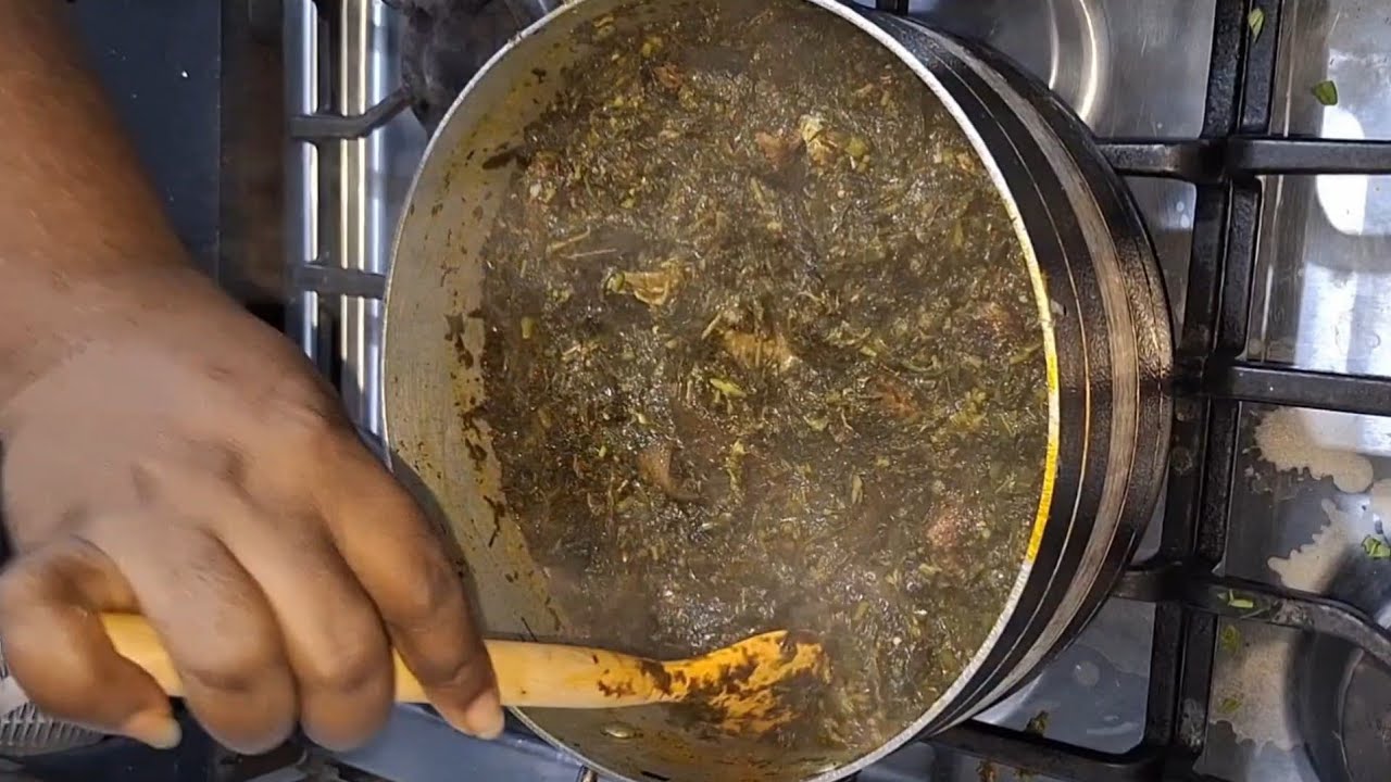 How to prepare atama soup - YouTube