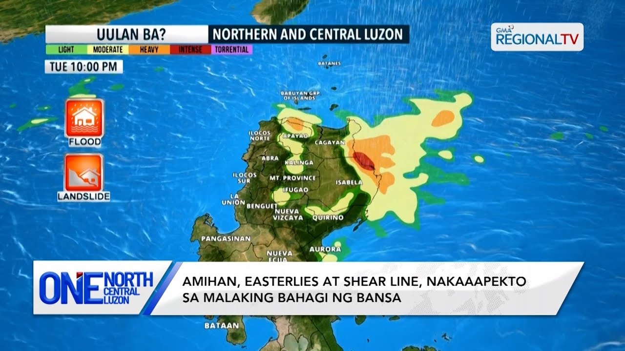 One North Central Luzon: Weather Update (January 28, 2025, 5PM) - YouTube