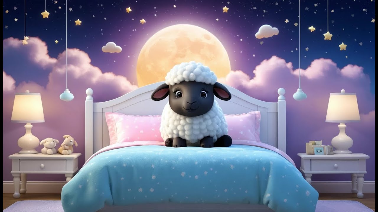 Let’s Count Sheep and Fall Asleep! | Relaxing Sleep Song | Counting ...