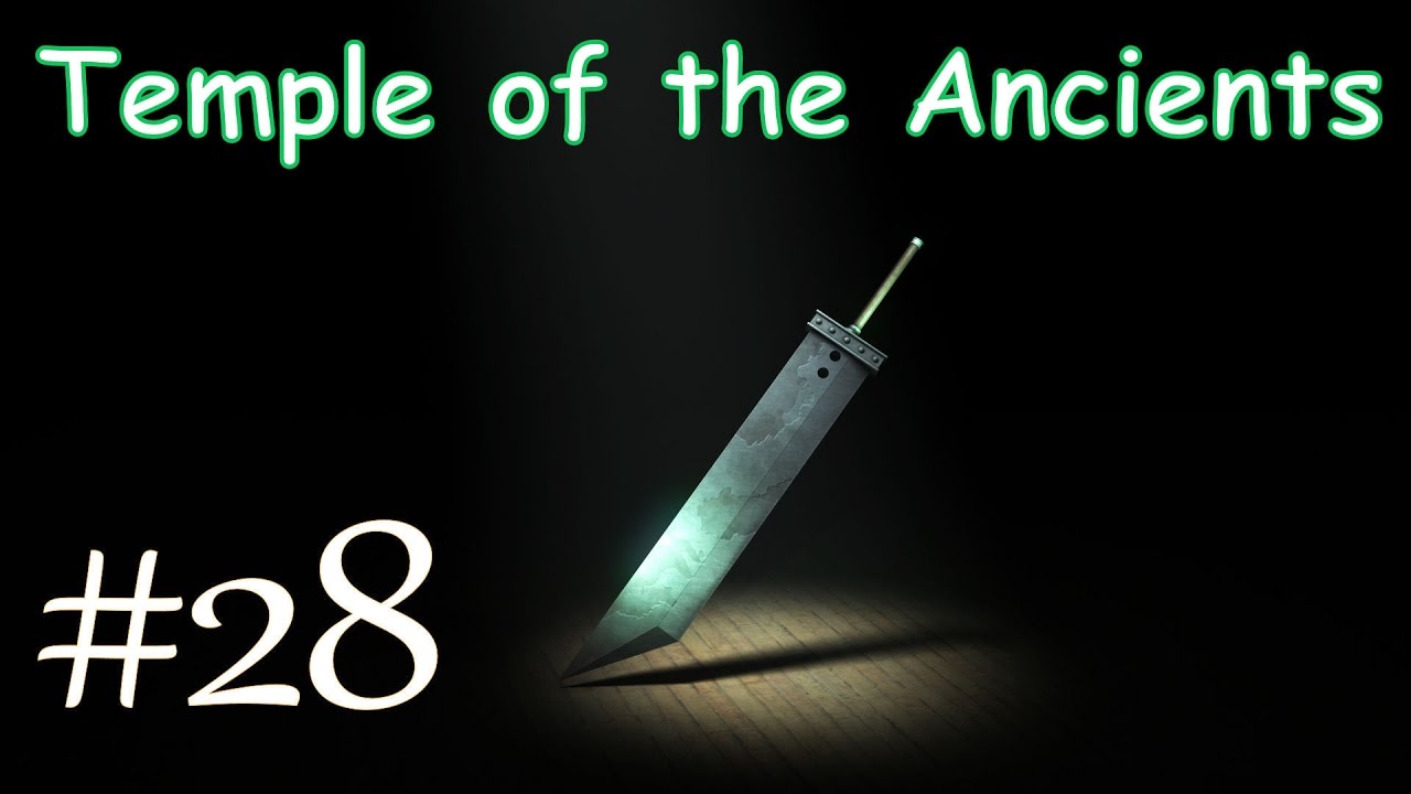 Final Fantasy VII 100% Walkthrough Part 28 - Temple of the Ancients ...