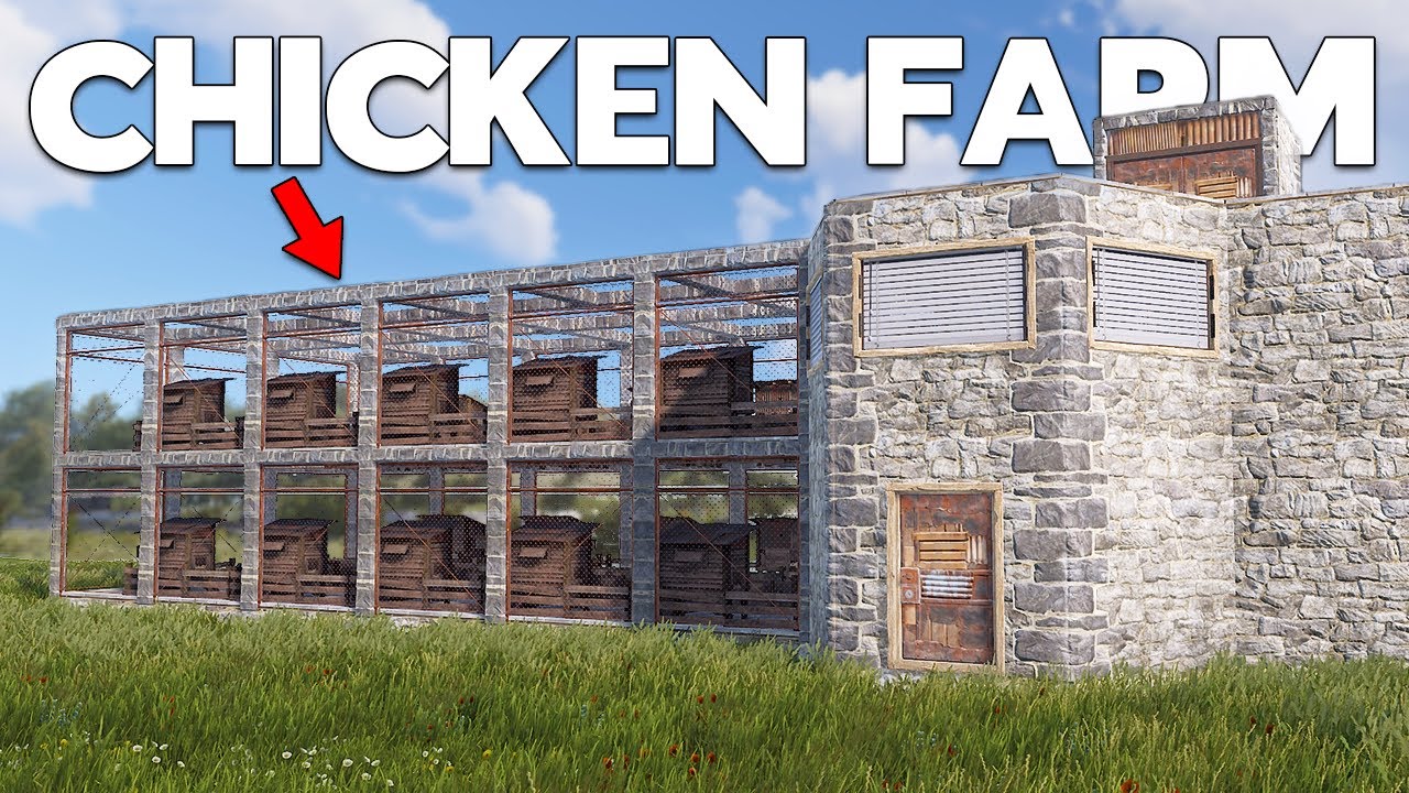 I Built an Efficient Chicken Farm in Rust (New update) - YouTube
