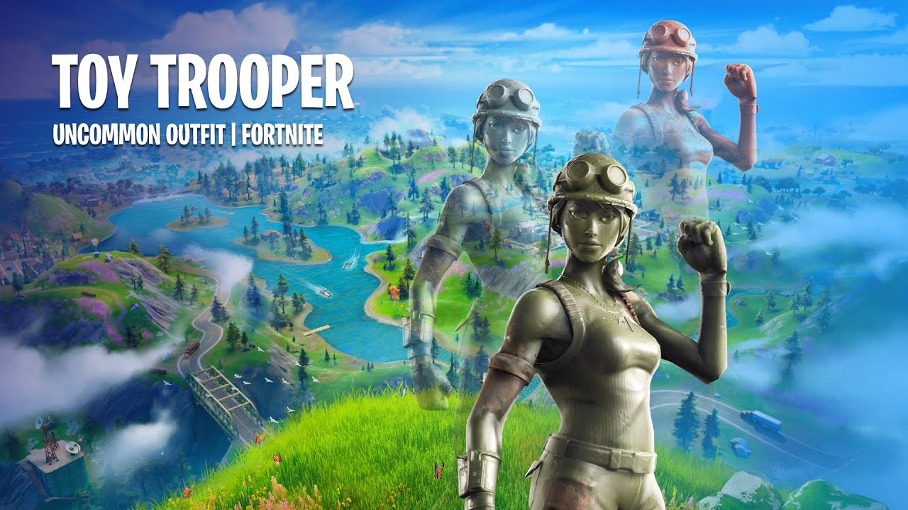 Toy Trooper | Uncommon Outfit Skin | Fortnite - YouTube