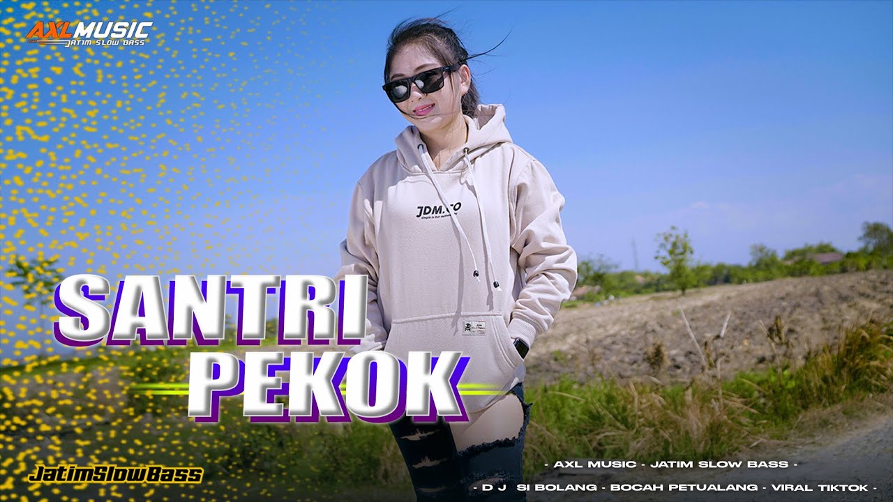 DJ SANTRI PEKOK PALING ENAK BASSNYA - YouTube