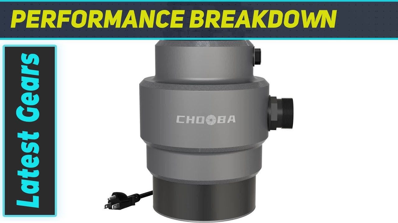 Chooba 3/4 HP Continuous Feed Food Waste Disposer Review - YouTube