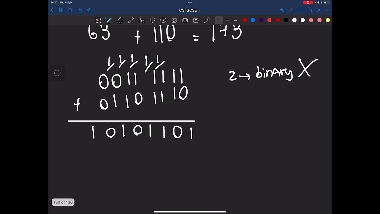 Binary addition - YouTube