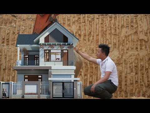 Zin decided to dig the foundation and build a new house this year.