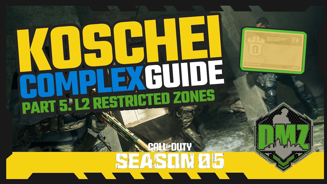 Koschei Complex: L2 Restricted Zone * Part 5 🫡 DMZ Season 5 - YouTube