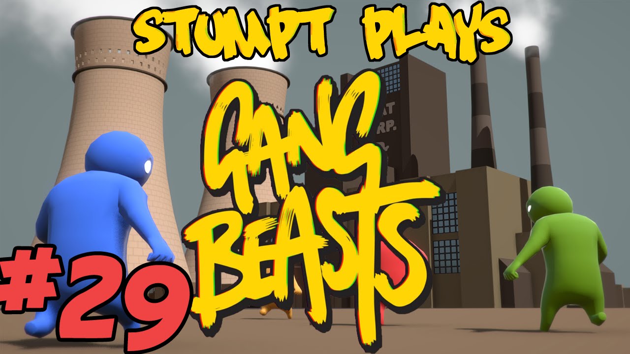 Stumpt Plays - Gang Beasts - #29 - Big Heads - YouTube